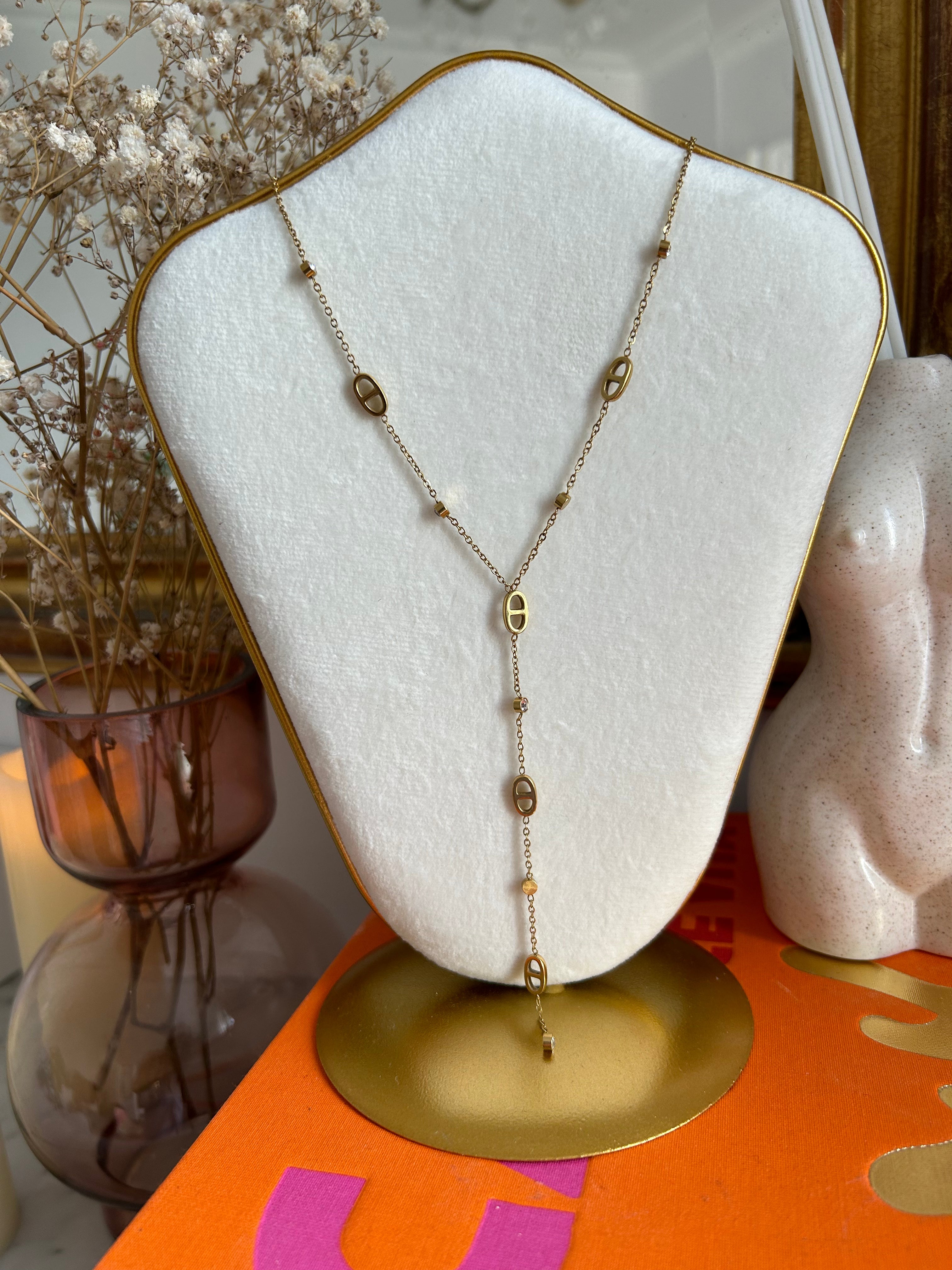 COLLIER DELINESS GOLD – MY HOUSE OF JEWELS